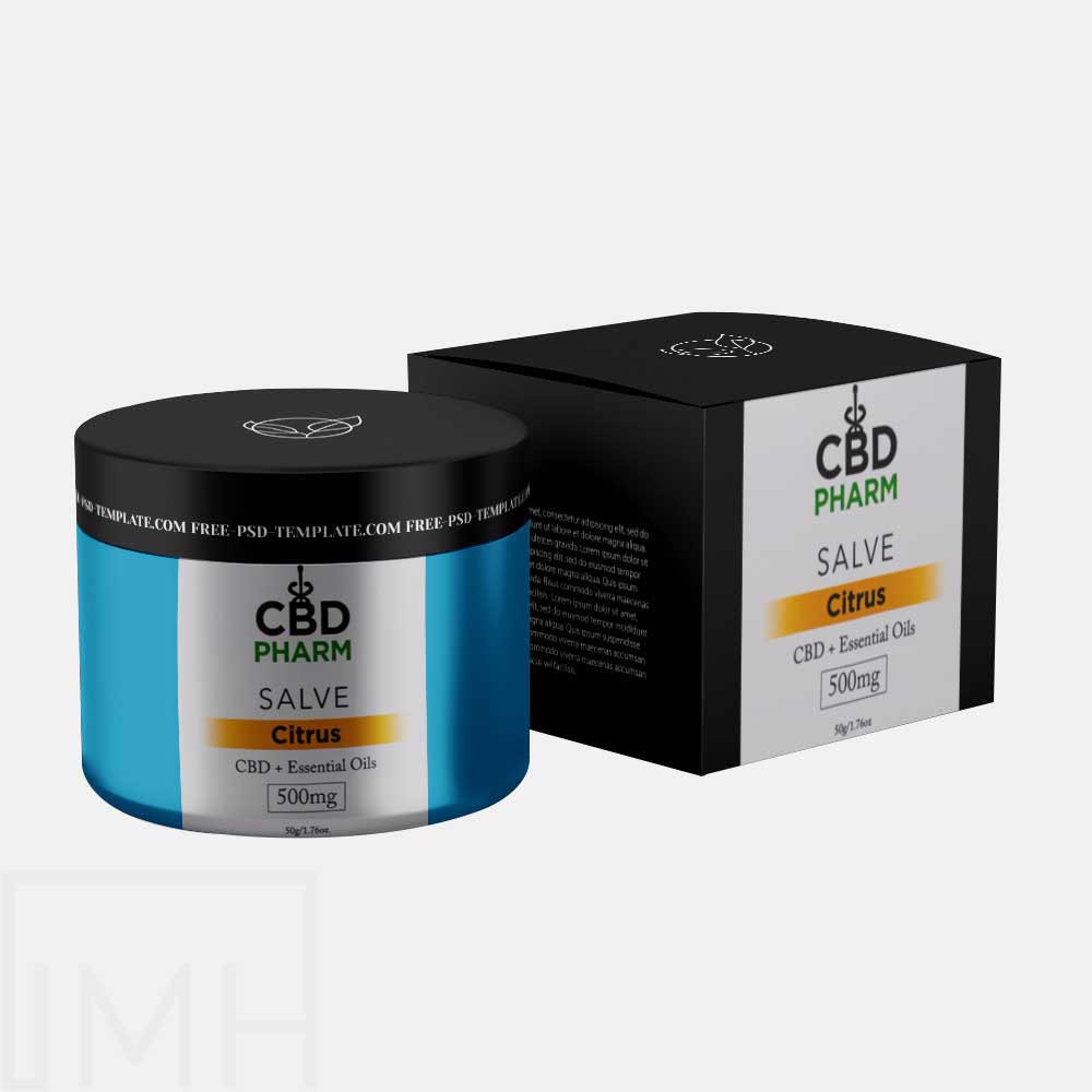 CBD Salve Boxes | Custom Printed Salve Packaging Wholesale