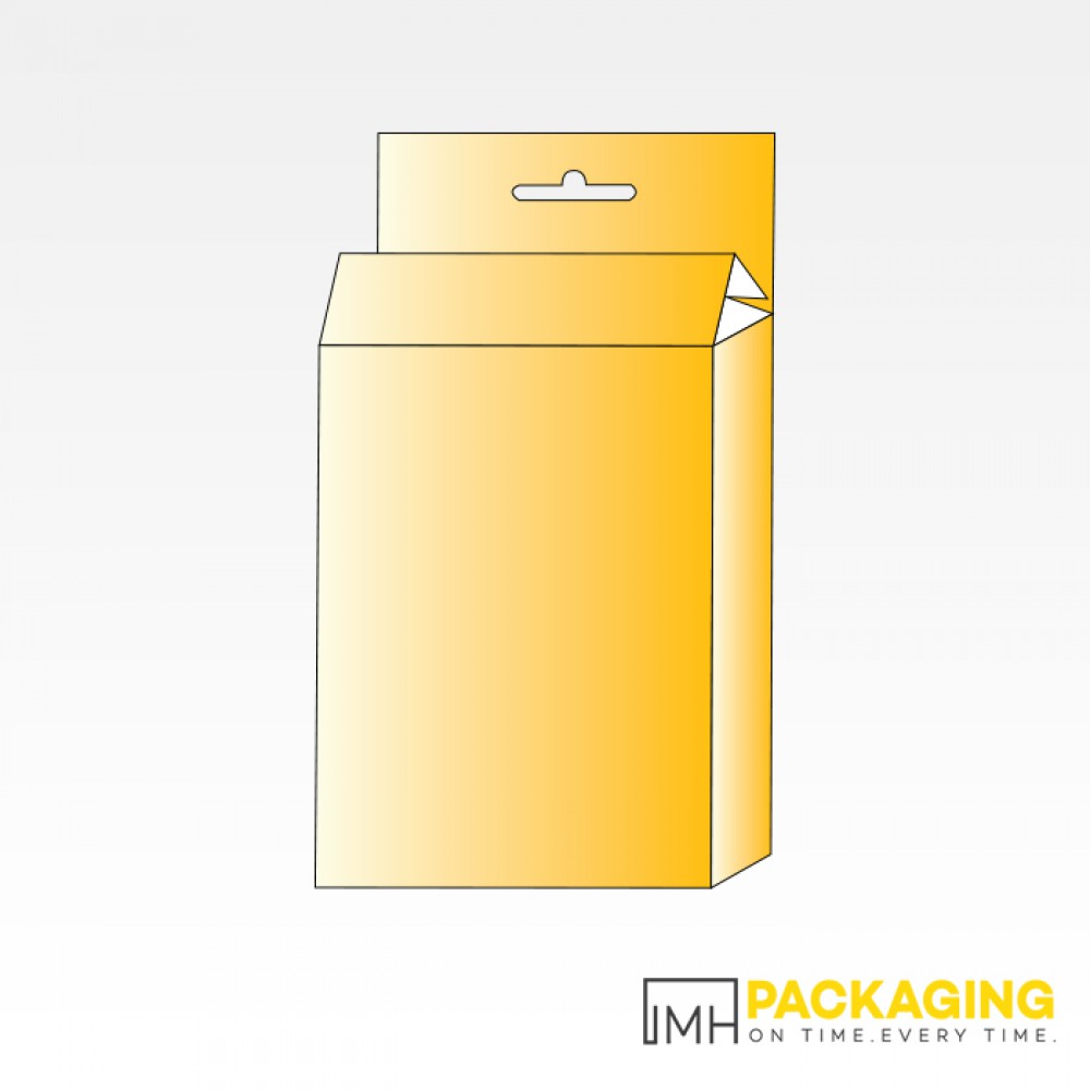 Five Panel Hanger Boxes, Custom Printed Packaging Boxes